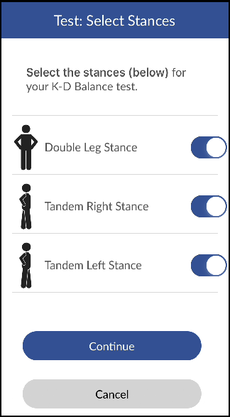 Administering a K-D Balance Test - King Devick Support