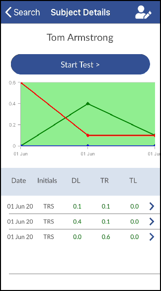 Administering a K-D Balance Test - King Devick Support