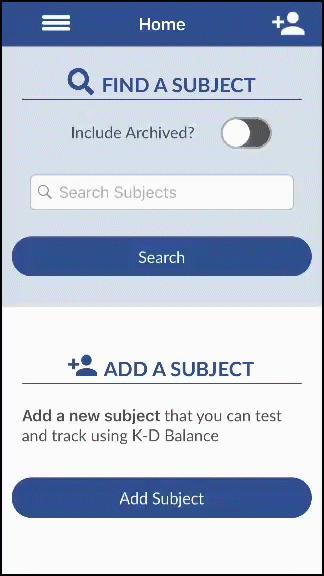 Calibrating K-D Balance (iOS) - King Devick Support