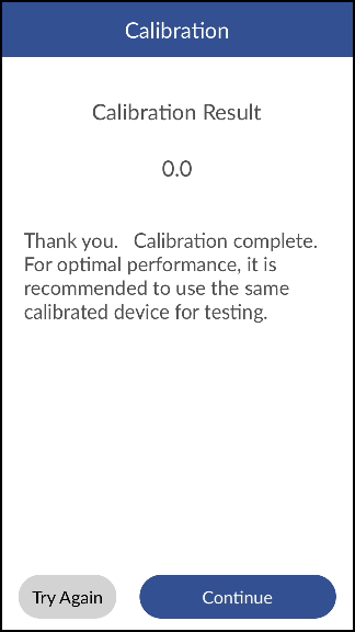 Calibrating K-D Balance (iOS) - King Devick Support