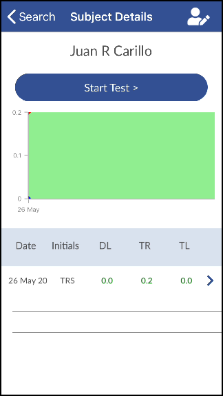 Editing a Subject (iOS) - King Devick Support
