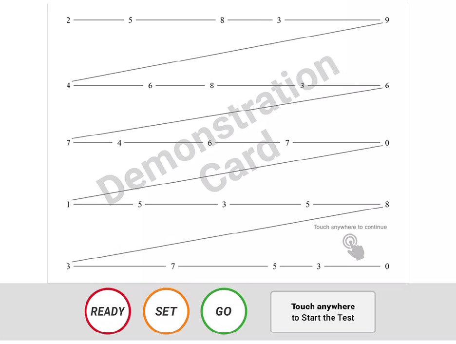 How to Administer a Baseline Test (iOS) - King Devick Support