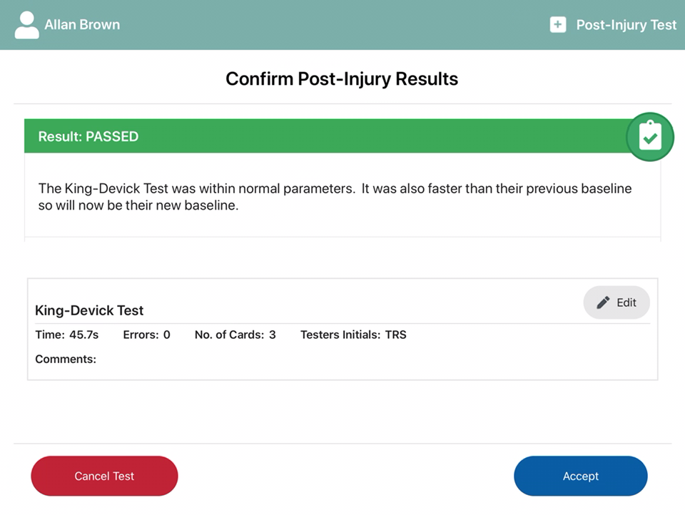How to Administer a Remote K-D Test (iOS) - King Devick Support