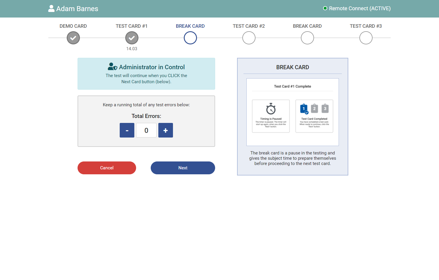How to Administer a Remote K-D Test (Web App) - King Devick Support