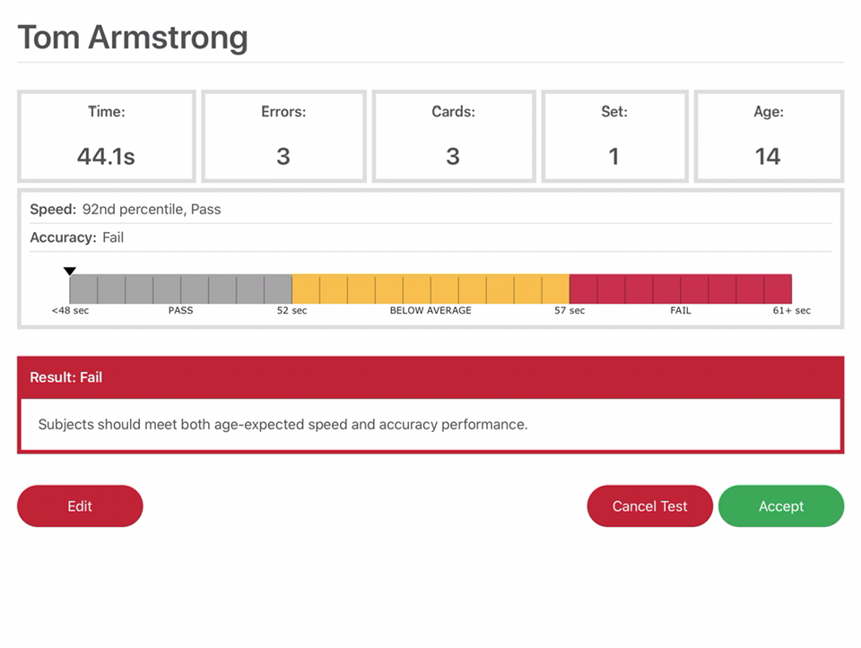 How to Administer Remote K-D Test (iOS) - King Devick Support